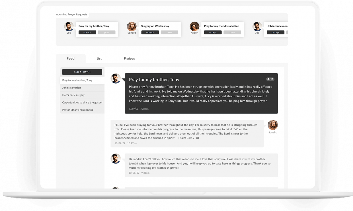 Your Complete Church Prayer Tool | ChurchSpring