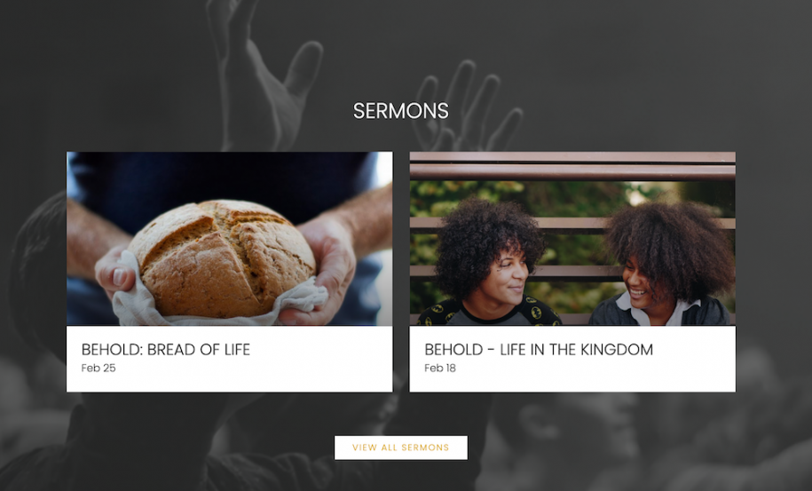 How to Harness the Power of Sermons on Your Church Website